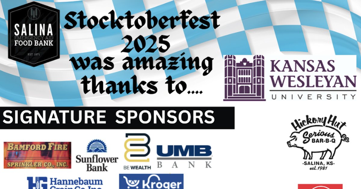 Salina Food Bank Raises $30,000 at STOCKTOBERFEST 2025 - Salina311